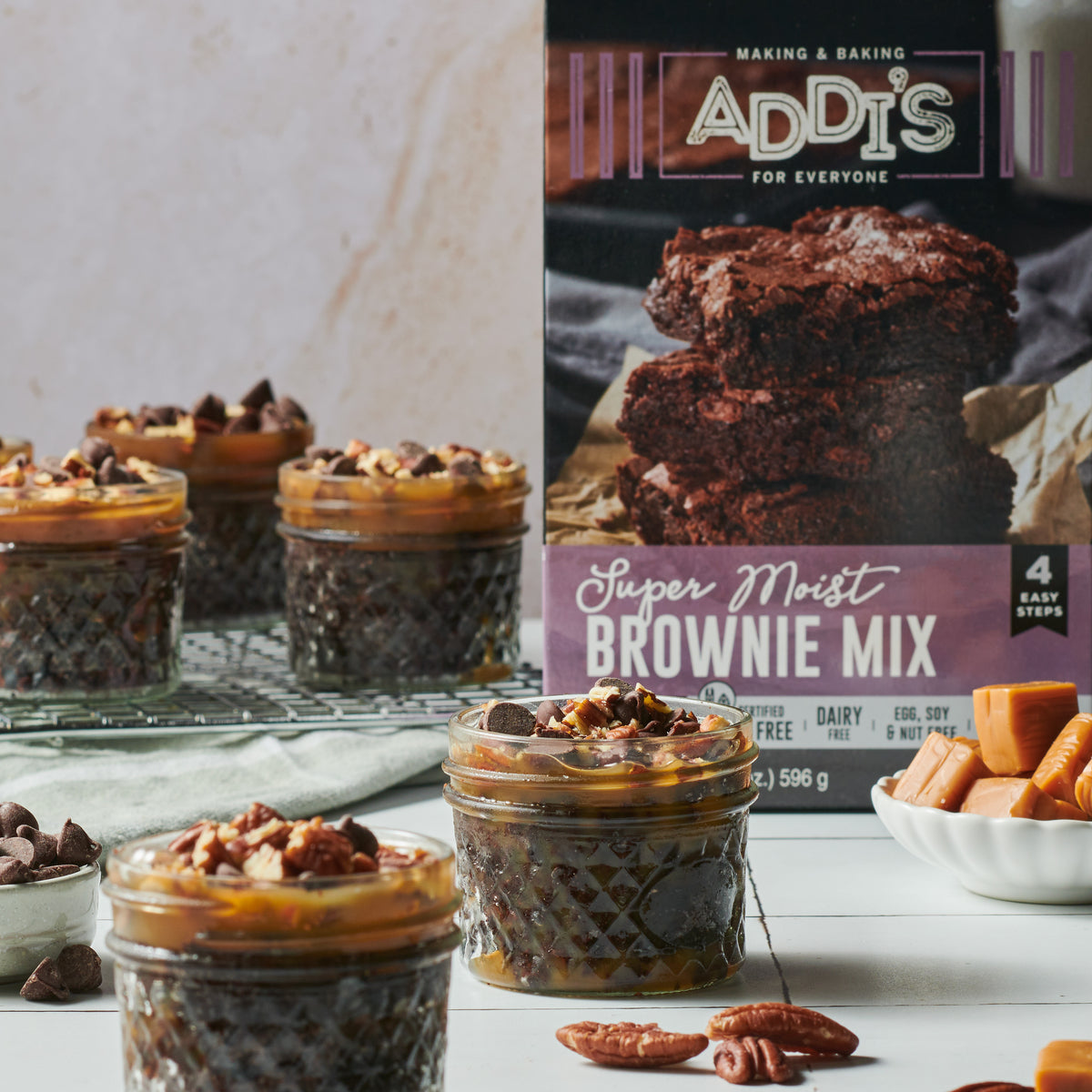 Gluten-Free Chocolate Turtle Cups – Addi's